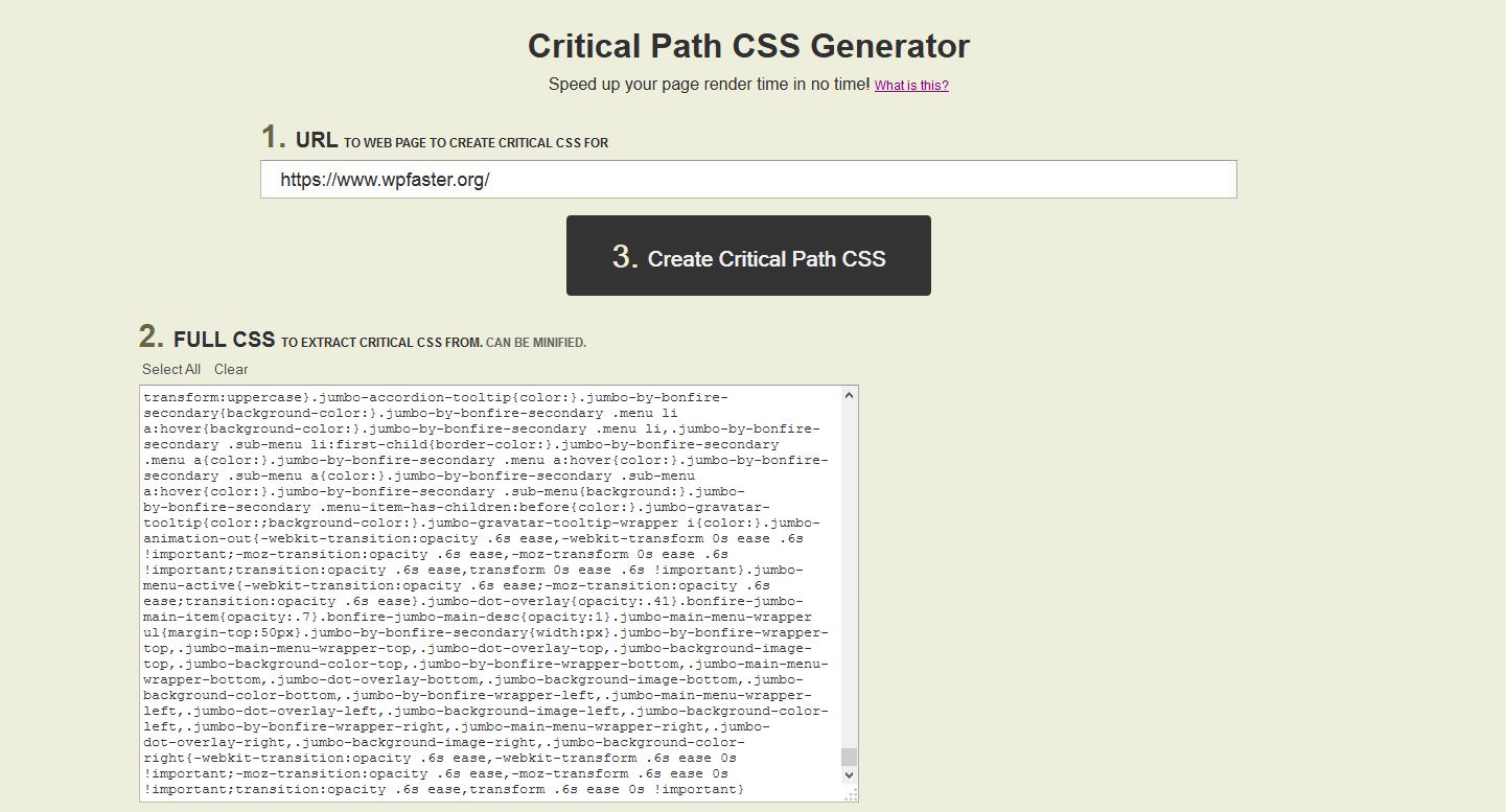 How To Inline Critical Css In Wordpress With Autoptimize Wpfaster